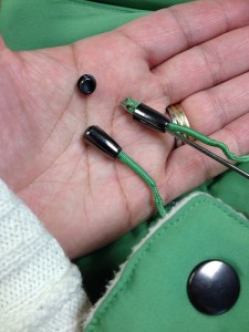 Mending: Replace a Drawstring in a Hood - Frugal Upstate